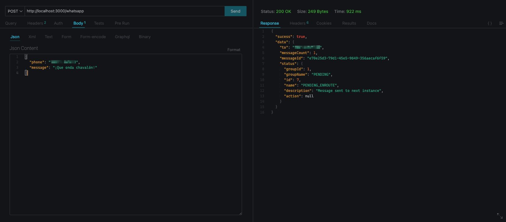 Captura-test-infobip - ZimbronApps